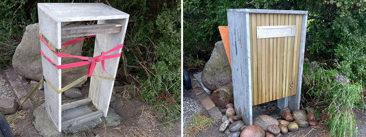 Bygga Brevlåda eller "Hur en Robot landade på min uppfart" | Byggahus.se