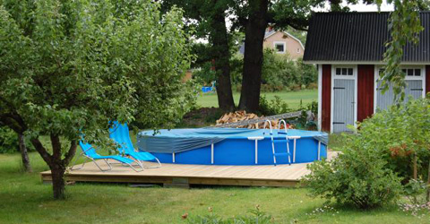 Hur får jag tag på vatten till min ovanmarkspool? | Byggahus.se