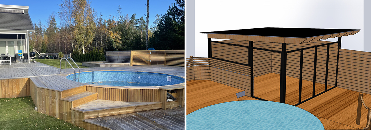 Projekt Poolhus | Byggahus.se