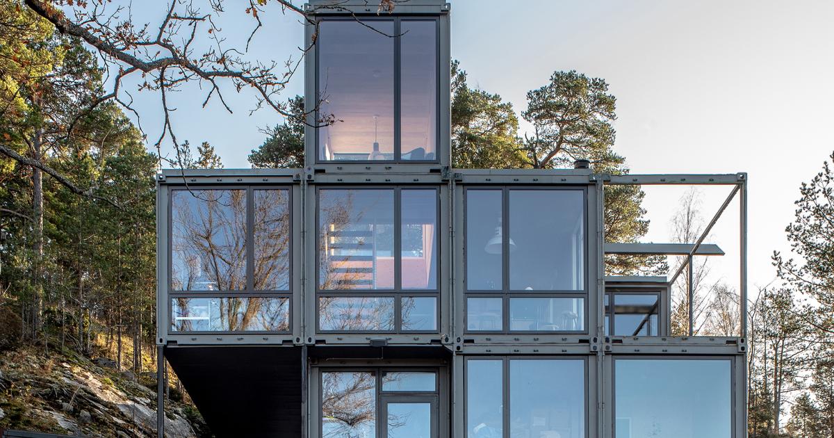 Ung arkitekt nominerad till pris - ritat containerhus | Byggahus.se