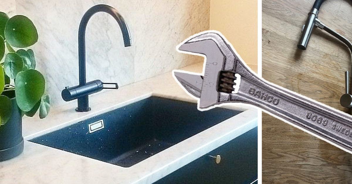 Byt blandare i köket själv steg för steg | Byggahus.se