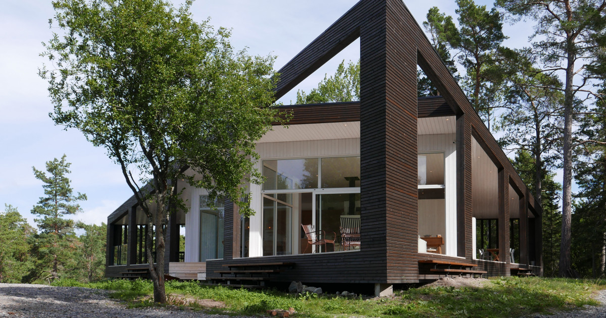 Från skiss till verklighet: Natur möter arkitektur i skärgårdsmiljö ...