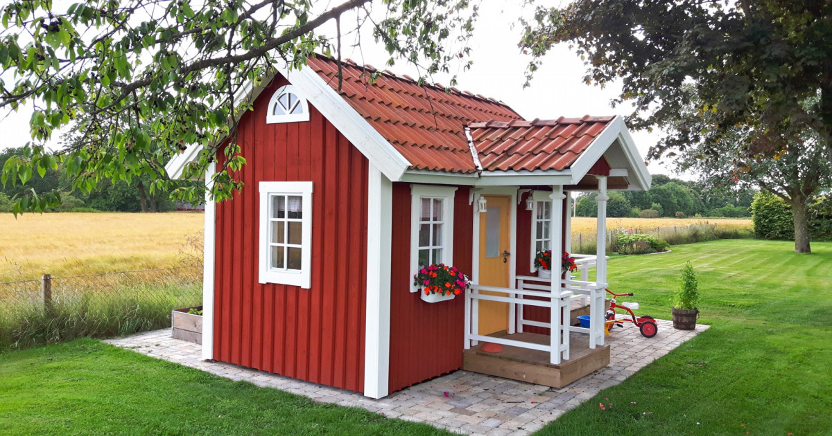 Bygga egen lekstuga - steg för steg, kostnad, bygglov | Byggahus.se