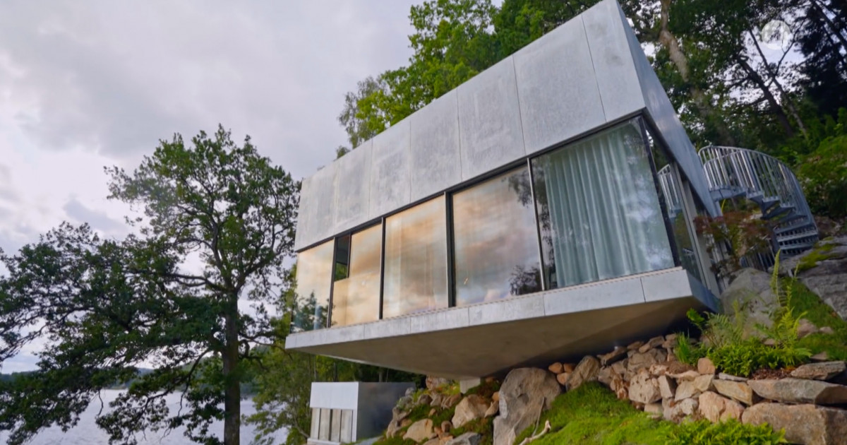 Kuben som svävar i stupet - Grand Designs | Byggahus.se