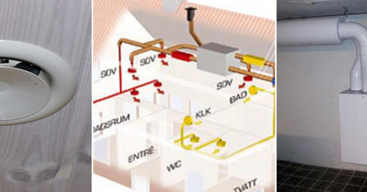 Jämförelse FX- och FTX-ventilation | Byggahus.se