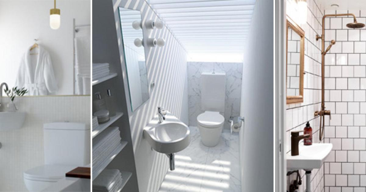 Litet badrum med max funktioner | Byggahus.se