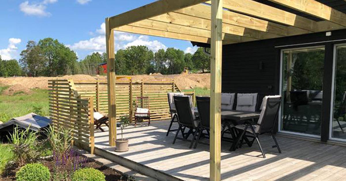 Kan du bygga pergola? - Byggahus.se