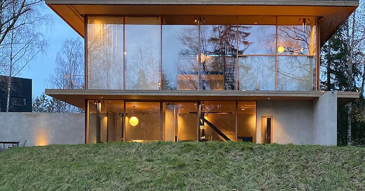 Shutter House anpassat efter tomten | Byggahus.se