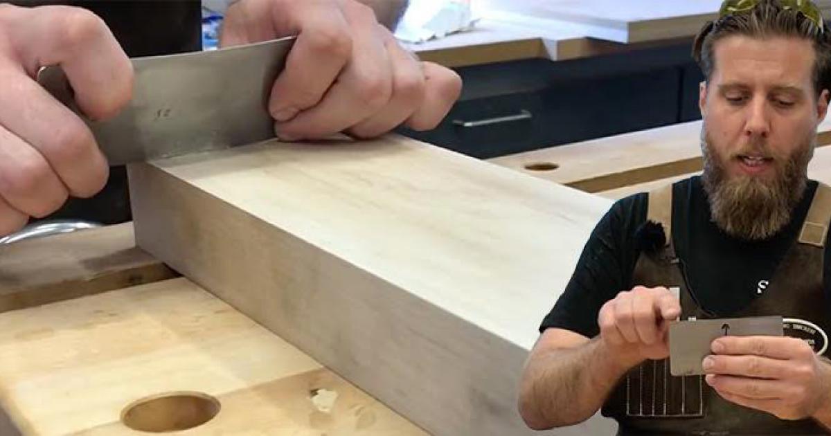 Sickel - slipa den och lägga krok | Byggahus.se