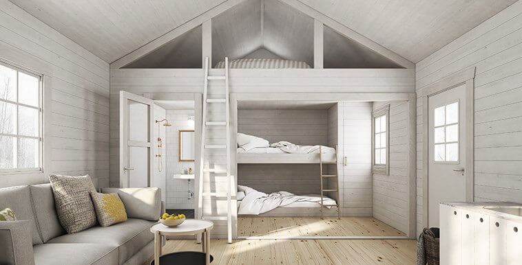 Större attefallshus om du bygger med källare | Byggahus.se