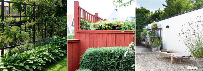 Insynsskydd i trädgården | Byggahus.se