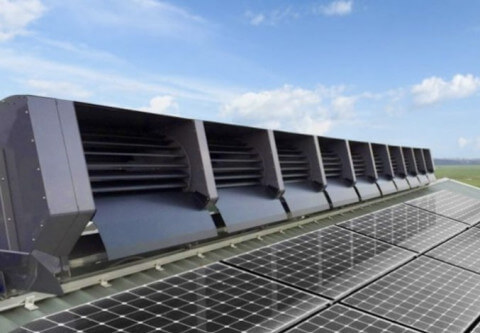 Ny slags vindturbin tänkt för taknocken | Byggahus.se